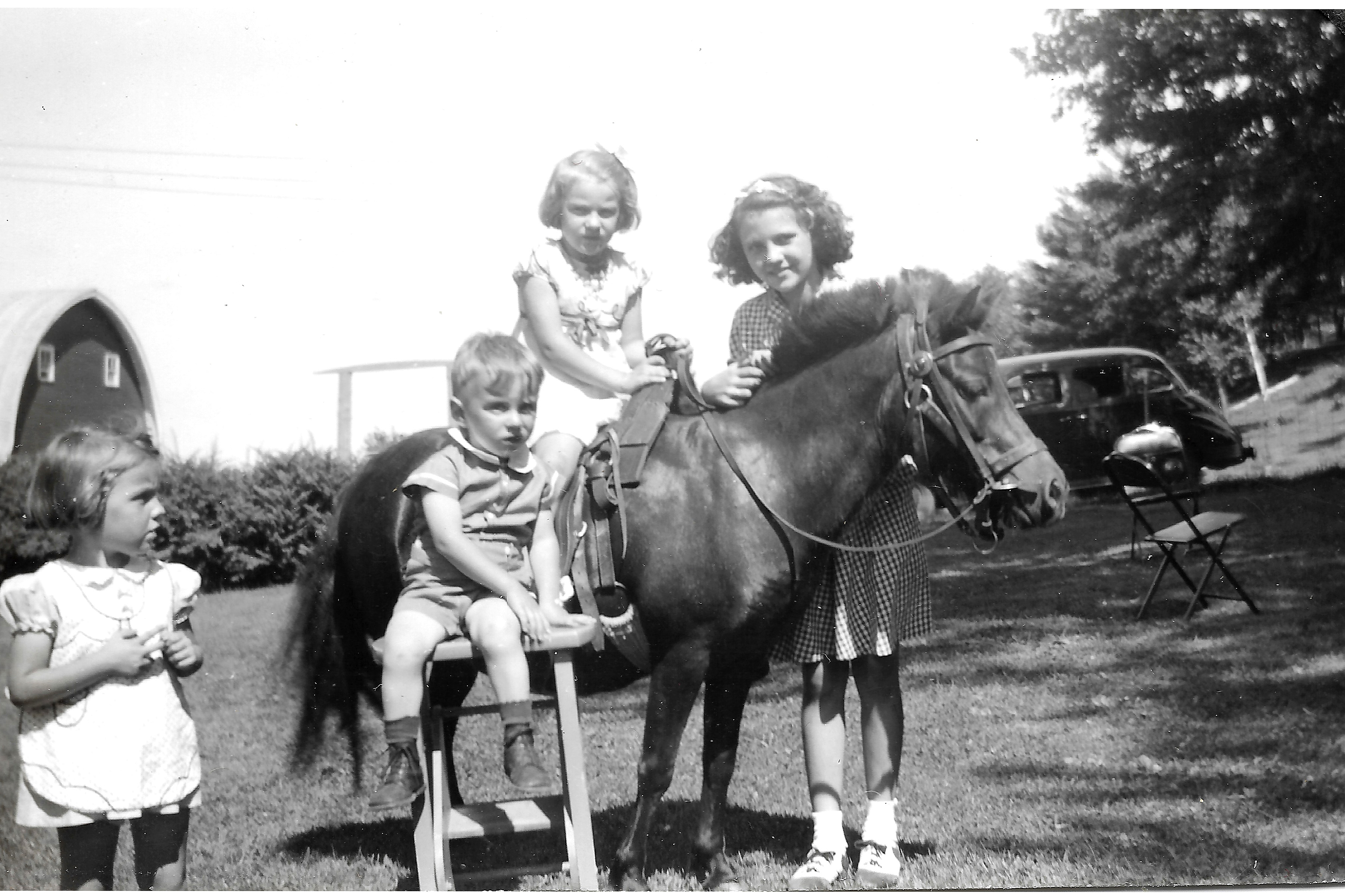 Anita Tanke with Mary, Virginia and Bobby Vance – JAN AND BARB FISCHER